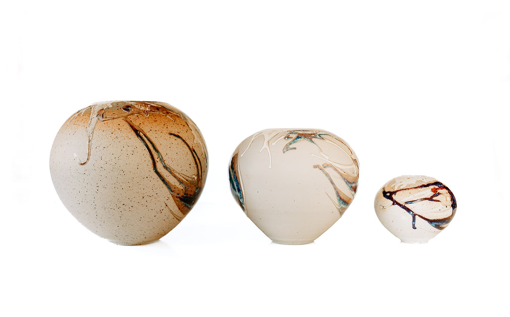 Gary Hambleton Splash Sphere Vase Large – Happs Wines & Commonage Pottery