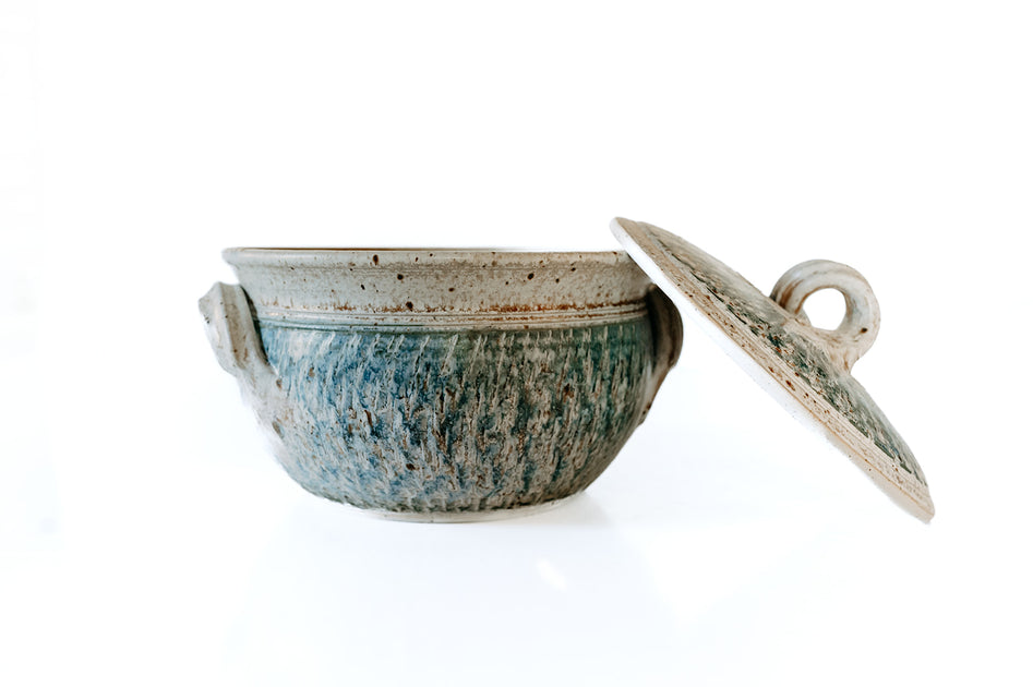 Gary Hambleton Tourmaline Glaze Tub Casserole – Happs Wines & Commonage ...